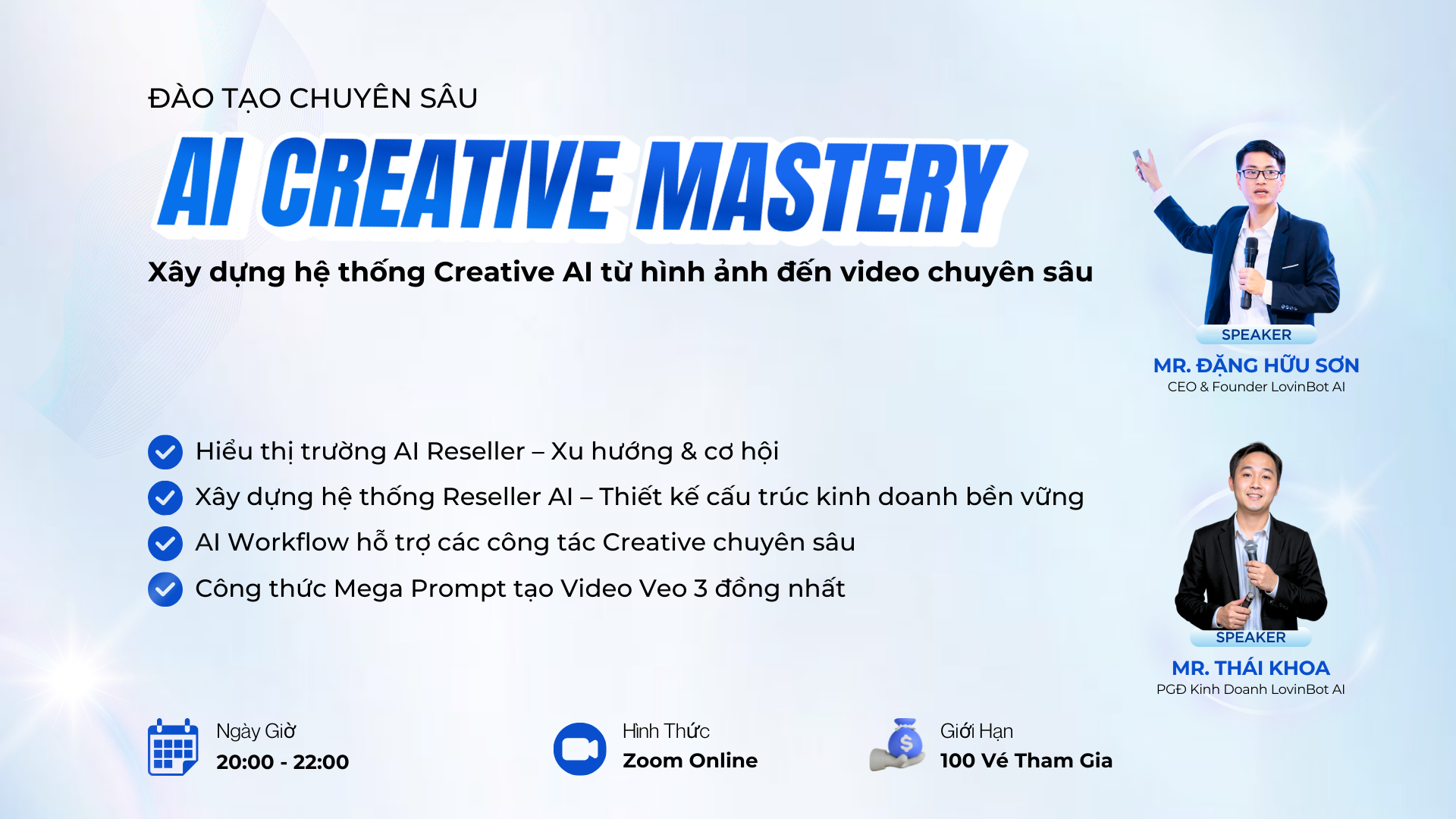 KHỞI NGHIỆP CÙNG AI – LovinBot.ai